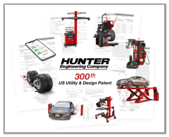 Hunter earns its 300th patent - Auto Service World