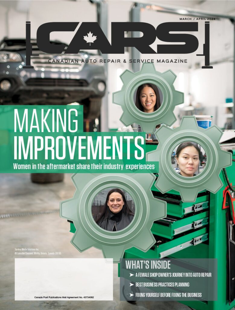 Women talk life in auto care in CARS magazine - Auto Service World