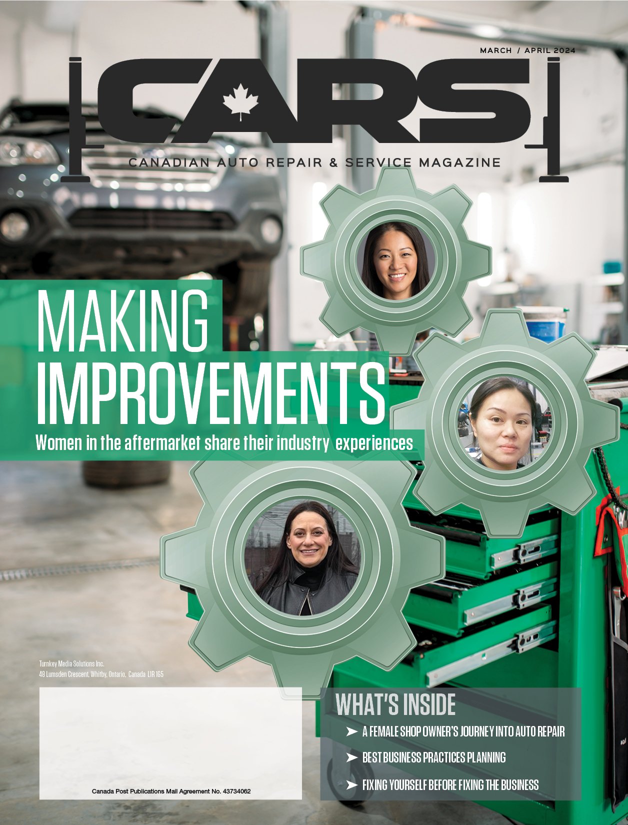 Women talk life in auto care in CARS magazine - Auto Service World
