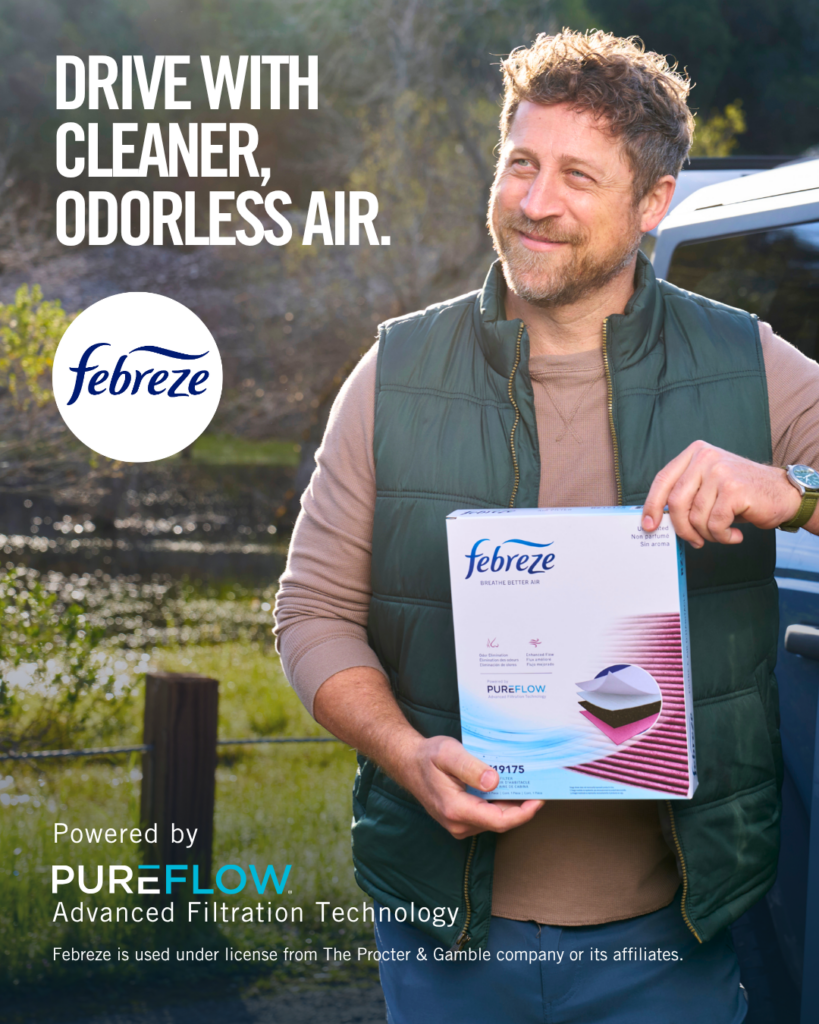 PGI adds Febreze cabin filters - Auto Service World